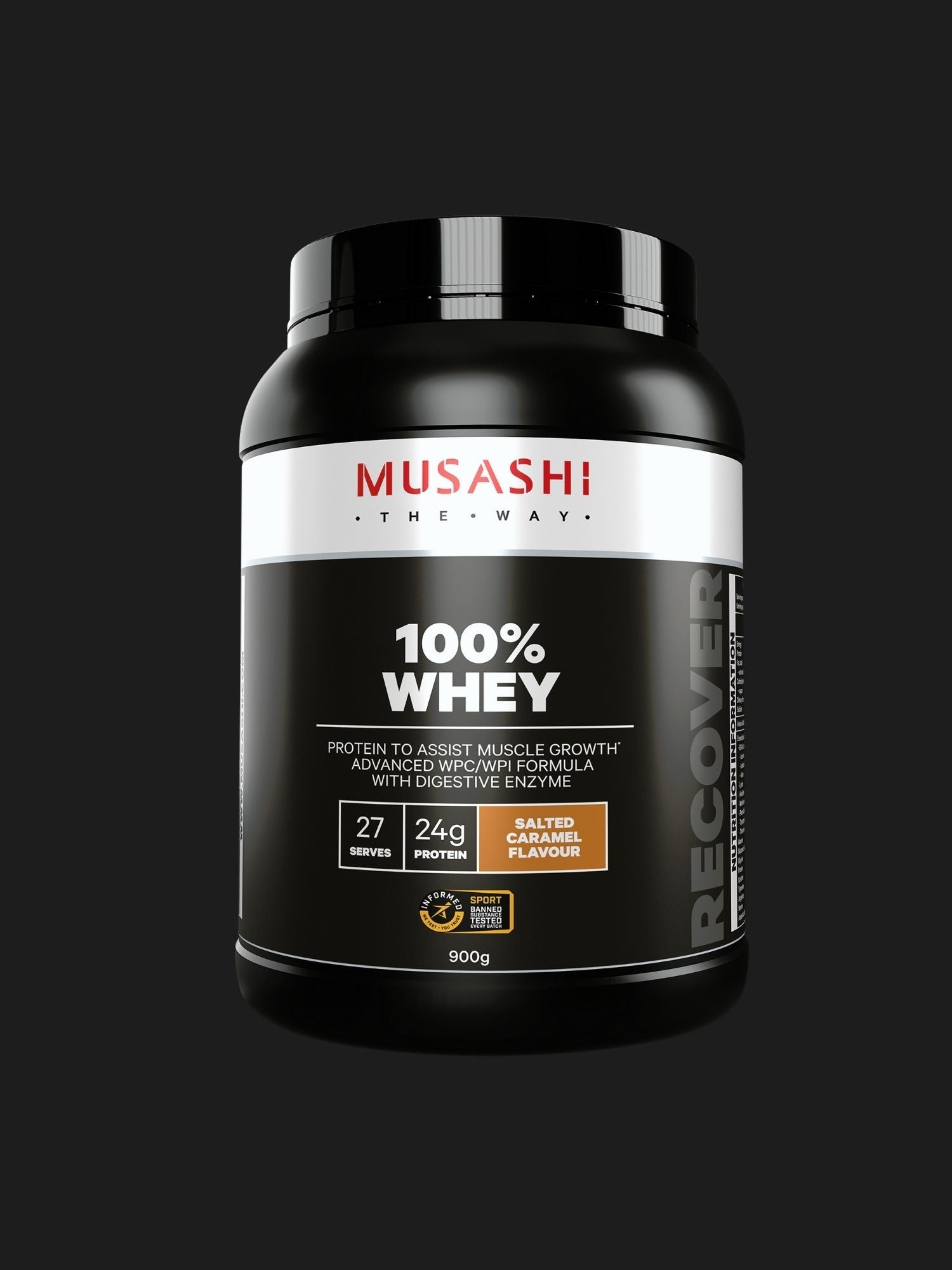 100% Whey Protein Powder – Musashi US
