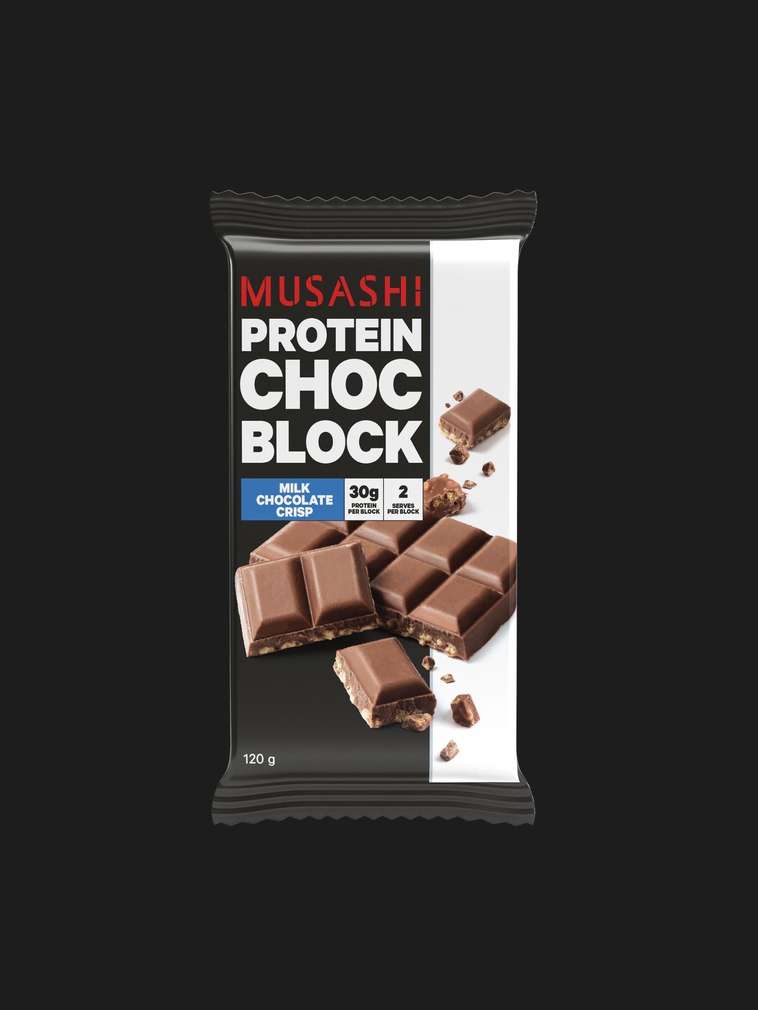 Protein Chocolate Block 120g – Musashi US